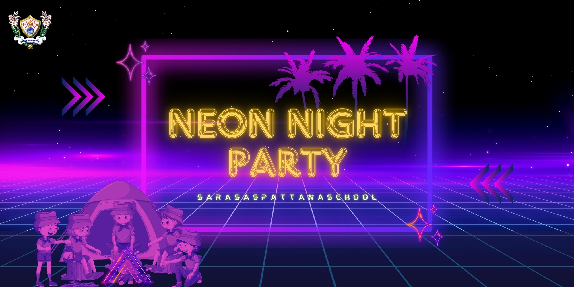 NEON NIGHT CAMP ค่ำคืนแห่งสีสันวันกิจกรรมเข้าค่ายลูกเสือ - โรงเรียนสาร ...